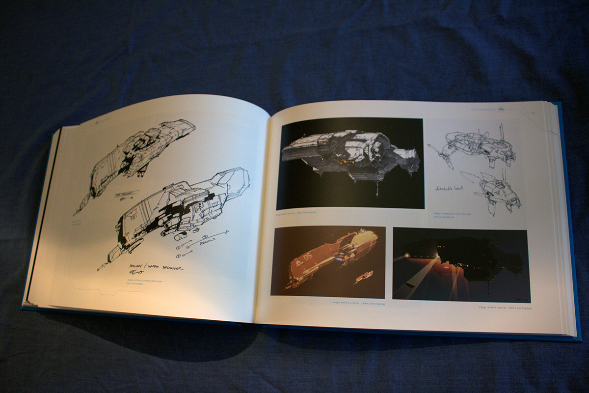 Artbook Vaygr fleet assets - Fists of Heaven