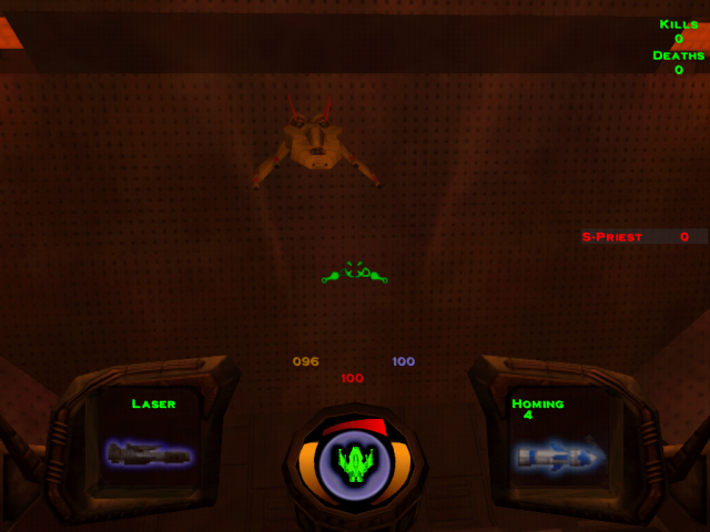 Descent 3 HUD - Fists of Heaven