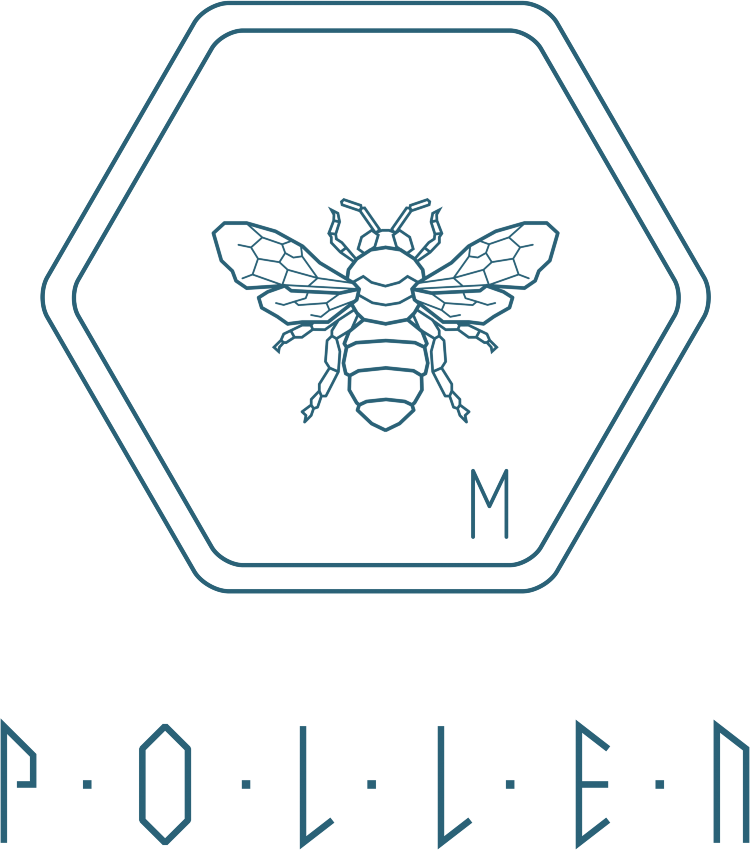 pollen_logo_full_dark - Fists of Heaven